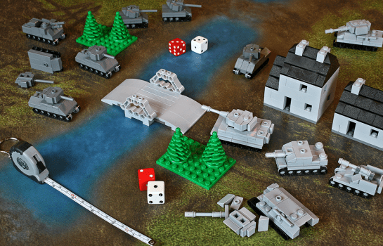 Micro Tank Battle | World War Brick 2025