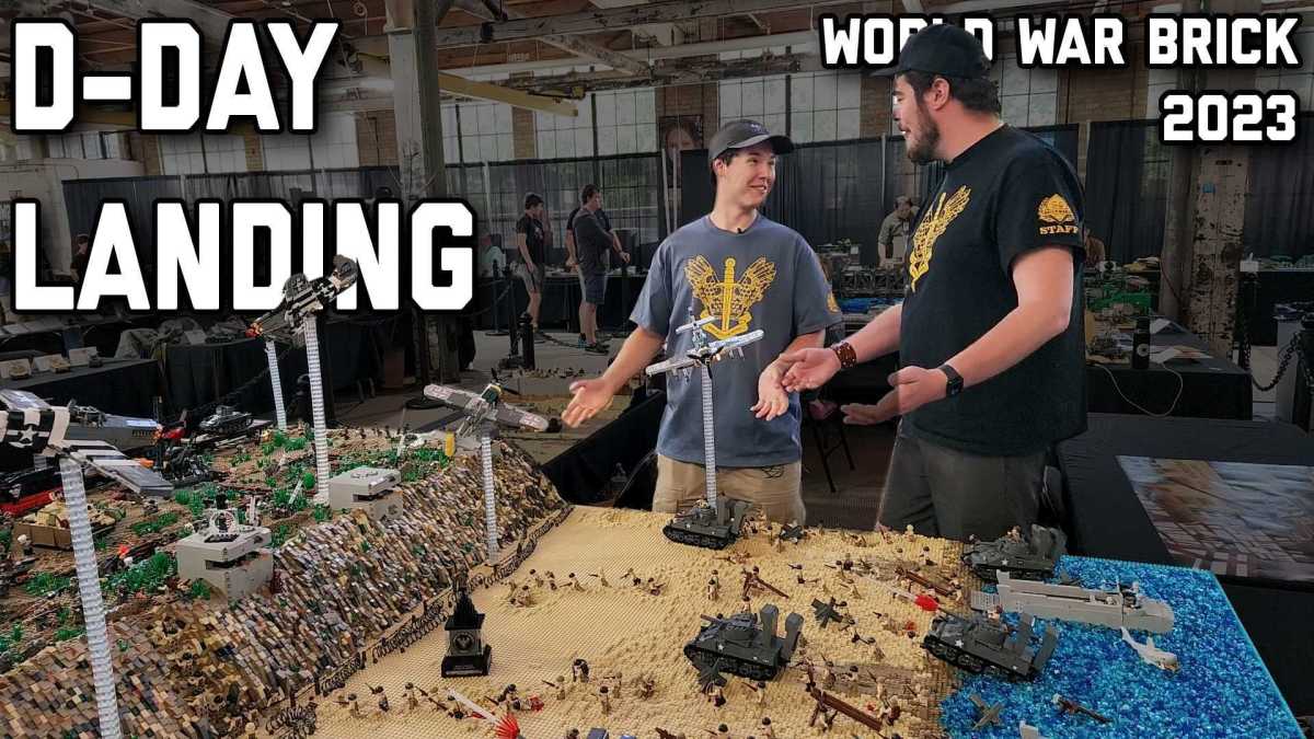 D-Day Landing – World War Brick 2023 MOC | World War Brick
