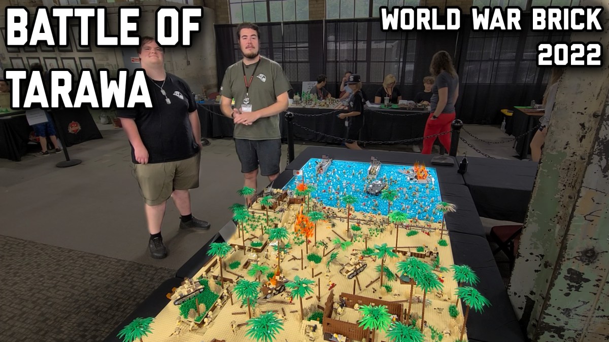 THROWBACK: World War Brick 2022 – Battle of Tarawa MOC | World War Brick